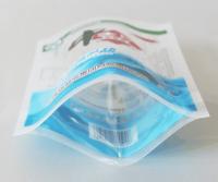 China Custom Printed Recyclable Stand Up Pouch Food Small Window Salt Bag Package for sale