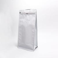 China Zipper Coffee Tea Packaging Matt Stand Up Pouch for sale