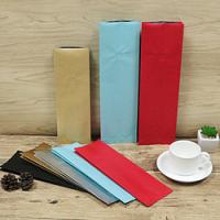 China Custom Logo Printed Stand Up Coffee Tea Packaging Coffee Bean Bags With Valve for sale