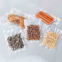 China Large Barrier Vacuum Plastic Bag For Food Embossed Heat Seal Plastic Food Storage Bags for sale