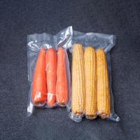 China Large Barrier Vacuum Plastic Bag For Food Embossed Heat Seal Plastic Food Storage Bags for sale