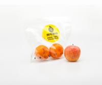 China Laminated Portable Fresh Fruit And Vegetable Packaging VMPET Transparent Packaging Bag for sale