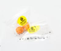 China Laminated Portable Fresh Fruit And Vegetable Packaging VMPET Transparent Packaging Bag for sale