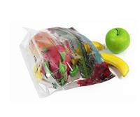 China Laminated Portable Fresh Fruit And Vegetable Packaging VMPET Transparent Packaging Bag for sale