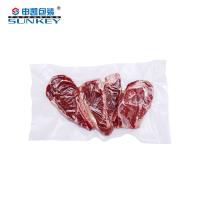 China Food Grade Transparent Fresh Meat Packaging PA NY Food Saver Vacuum Sealer Bags for sale