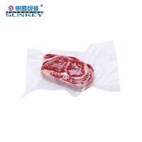 China Food Grade Transparent Fresh Meat Packaging PA NY Food Saver Vacuum Sealer Bags for sale
