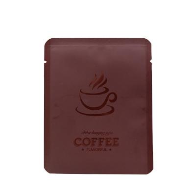 China Color Printing MOPP Plastic Drip Filter Coffee Bags Eco Friendly Packaging For Coffee for sale