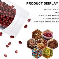 China Daily Life Party Smell Proof Packaging Foil Pouch With Clear Window Food Storage for sale