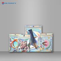 China Sterile Waterproof Smell Proof Packaging Bags Clear Lock Candy Stand Up Food Pouches for sale
