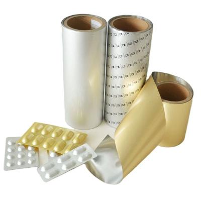 China Shrink Capsule Packaging OPA AL PVC Blister Medical Cold Forming Aluminum Foil Matching PTP for sale