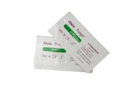 China Medical Testing Reagent Packaging Aluminum Foil Ziplockk Bag 3 Side Seal Sachet for sale