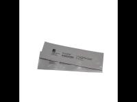 China Medical Testing Reagent Packaging Aluminum Foil Ziplockk Bag 3 Side Seal Sachet for sale