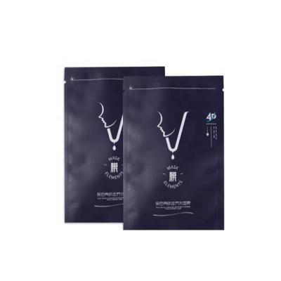 China Cosmetic Luxury Skin Care Packaging Hair Eyes Cream Plastic Facial Mask Packaging Bag for sale