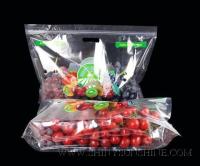 China Zip Lock Plastic Printed Ziplockk Bags With Logo Fruit Stand Up Pouch With Handle for sale