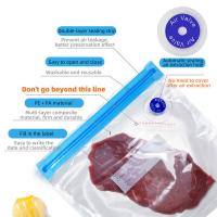 China Transparent Best Sale PA PE Plastic Zip Sealer Space Saver Bag Vacuum Travel Compressed Flat Vacuum Storage Bag for sale