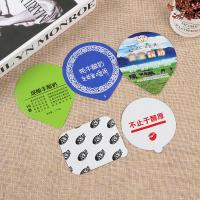 China Non-Stick Yogurt Lid Film New Technique Yogurt Cup Aluminum Foil Lid for sale