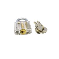 China Colourful Mini Version Of Word Transparent Practice Lock Set 5pcs for sale
