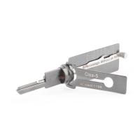 China training locksmith tools kit Lishi Tools Yale-5 Yale-6 cisa-5 lock picking 2-IN-1 Pick for sale