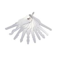 China Universal Trial Keys for locksmith custom lock pick set tool lock picking 10 Both sides for sale