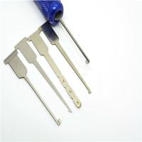 China Professional Car Locksmith Tools Set 6pieces Manual Tools Unlocking Lock Pick Set for sale