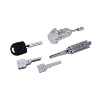 China Transparent Car Lock For VW HU66 2 In1 Lockpicks Lishi Door Lock Pick for sale