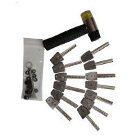 China Locksmith Tools 13pcs Kit bump key Shims Plane Kaba Lock Pick Tools locksmith supplies for sale