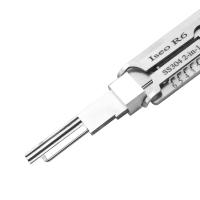 China Iseo R6 SS304 Civilian Lishi 2in1 Lock Picking Tools Car Locksmith Tools Set Electric Bump Key for sale