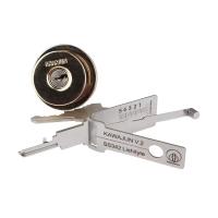 China Lishi 2in1 Residential Civilian tools Lock Cylinder Opening Tool(SS342) Reader for japan KAWAJUN Locksmith Tools for sale