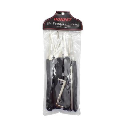 China Professional Locksmith Qualification Certification High Quality 9pcs Locksmith Supplies, Reliable Tools, Trustworthy. for sale