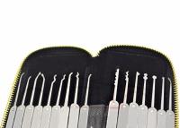 China 16-Piece Single Hook Key Pulling Tool Set Lock Pick Recommended by Professional Locksmiths for Locksmiths for sale