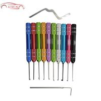 China Professional KABA 10set Locksmith Supplies for House Lock-Picking Tools for sale