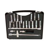 China 18 in 1 Stainless Steel Locksmith Tools Pick for Pump Key Soft and Hard Locks for sale