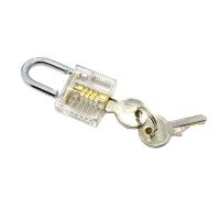 China Mini Version Transparent Lock Essential Tool For Locksmith Training for sale