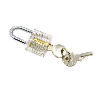 China Mini Version Transparent Lock Essential Tool For Locksmith Training for sale