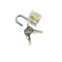 China Mini Version Transparent Lock Essential Tool For Locksmith Training for sale