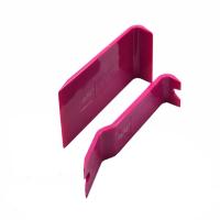 China 2 pcs Plastic Crowbar Set Door Clip Radio Panel Car Removal Tool Plastic Trim Audio Dashboard Disassembly Repair Tool for sale