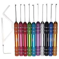 China 10set Professional KABA Locksmith Supplies for House Lock-Picking Tools for sale