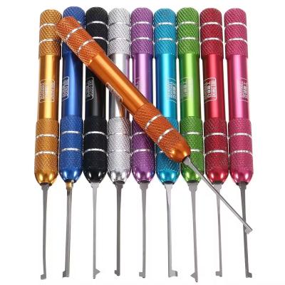 China 10set Professional KABA Locksmith Supplies for House Lock-Picking Tools for sale
