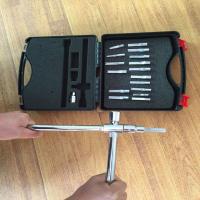China 18 in 1 Stainless Steel Locksmith Tools Pick for Pump Key Soft and Hard Locks for sale