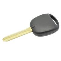 China Convenient and Durable Toyota 3-Button Remote Key Casing with Black Plastic Handle for sale