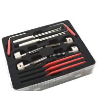 China Stainless Steel Locksmith Pick Tools for Strongbox Safe Unlocking Set for sale