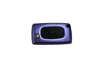 China Aluminum Alloy Peugeot Folding Remote Shell Key for Peugeot Purple Replacement for sale