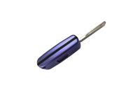 China Aluminum Alloy Peugeot Folding Remote Shell Key for Peugeot Purple Replacement for sale