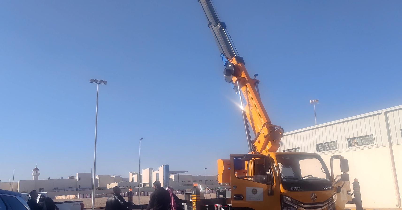 Different types of aerial platform trucks