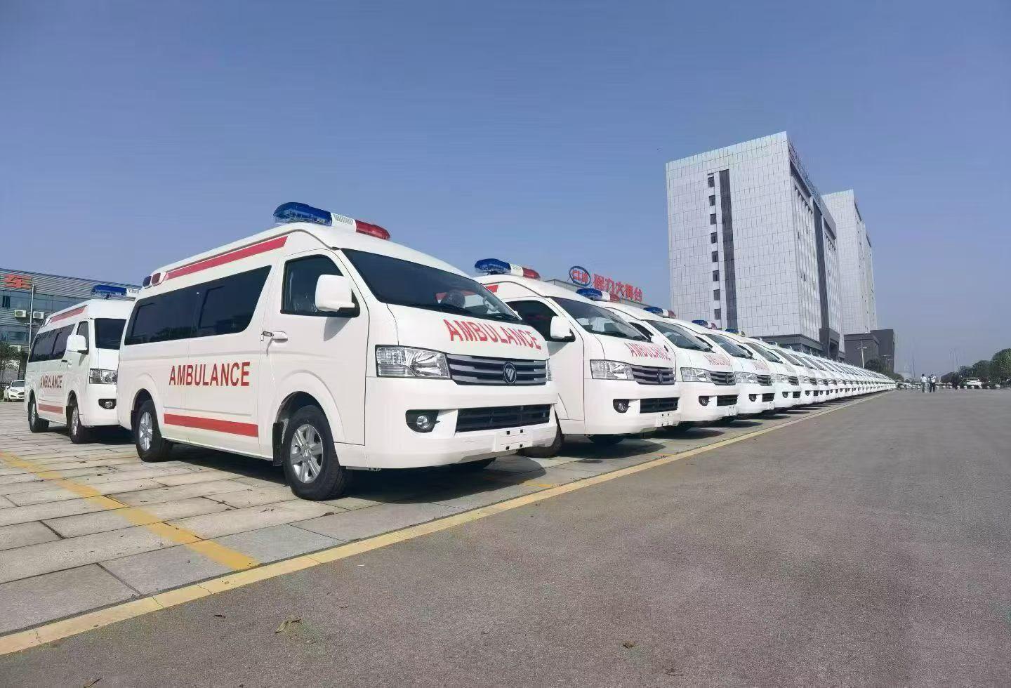 70 units Foton ambulances export by CLW Group Chengli