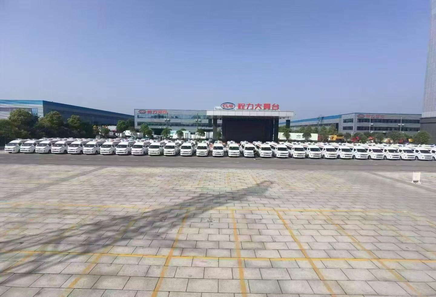70 units Foton ambulances export by CLW Group Chengli