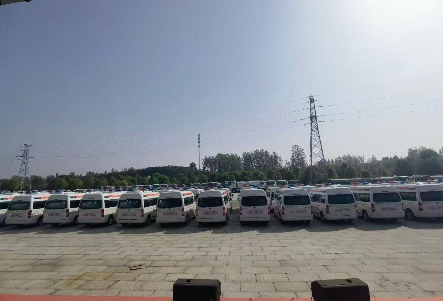 70 units Foton ambulances export by CLW Group Chengli