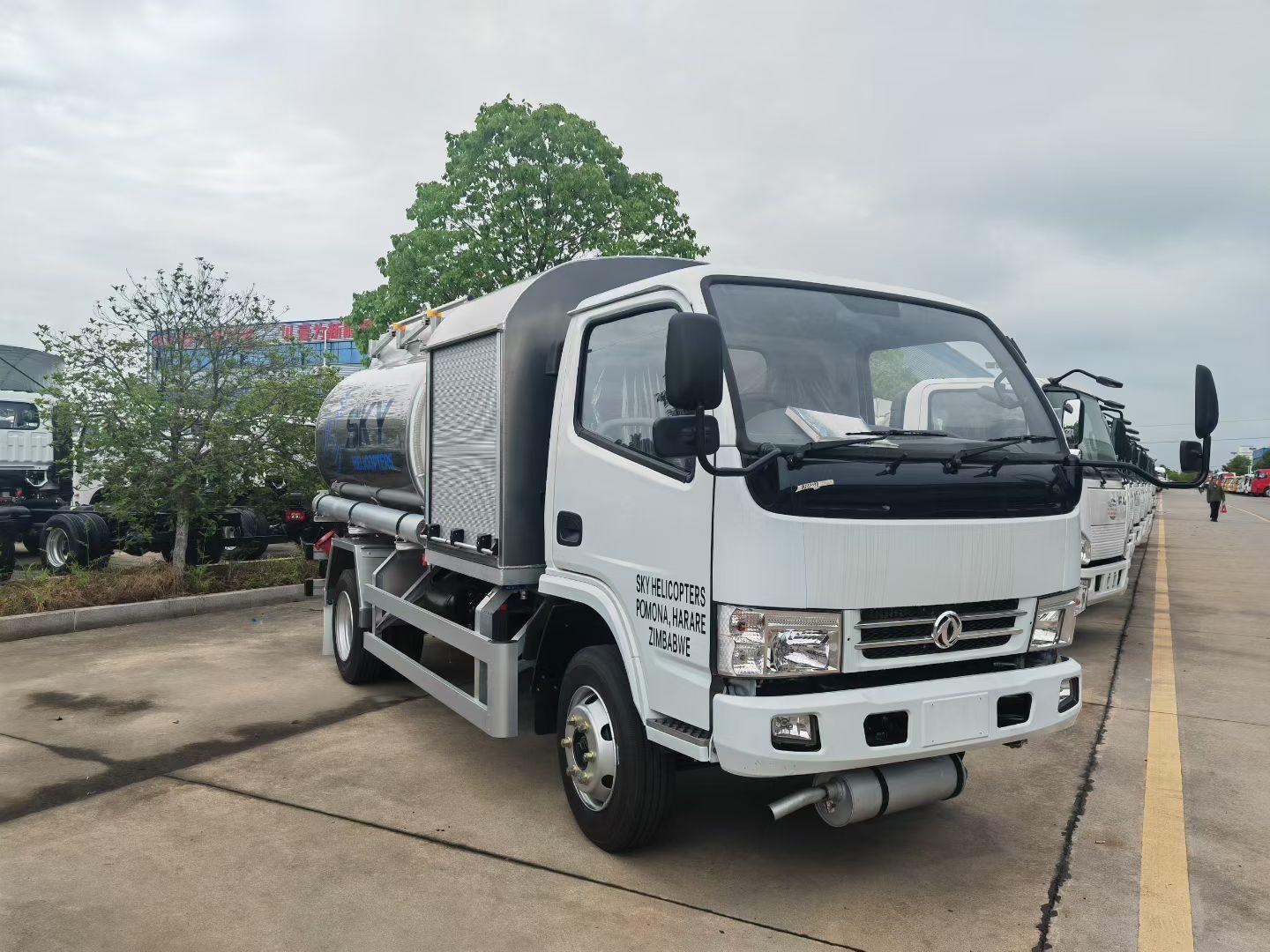 Aviation Refueling Deployment: Dongfeng Tanker for Sky Helicopters (Harare, Zimbabwe)