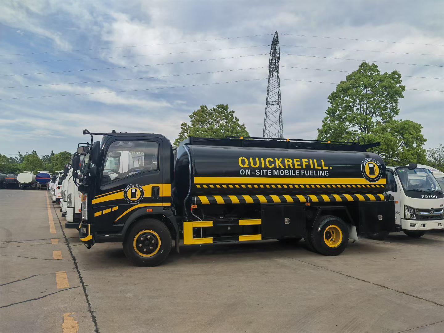 Mobile Job-Site Fueling: Sinotruk HOWO for Quick Refill Ltd (Lusaka, Zambia)