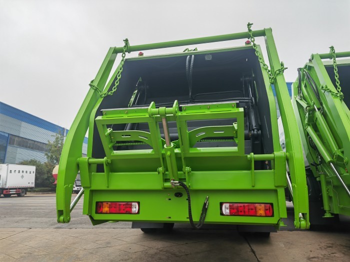 HOWO garbage truck rear bin lifter for 120L 240L 660L and 1100L bins